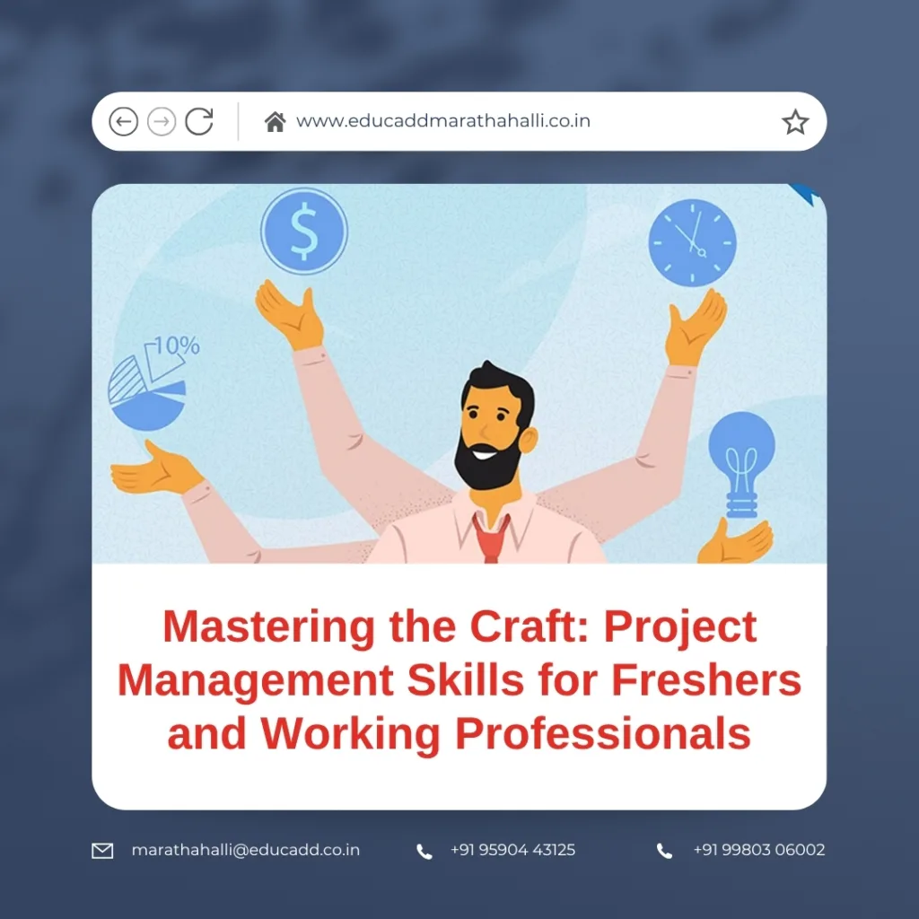 Project Management Skills Guide | EduCADD Marathahalli