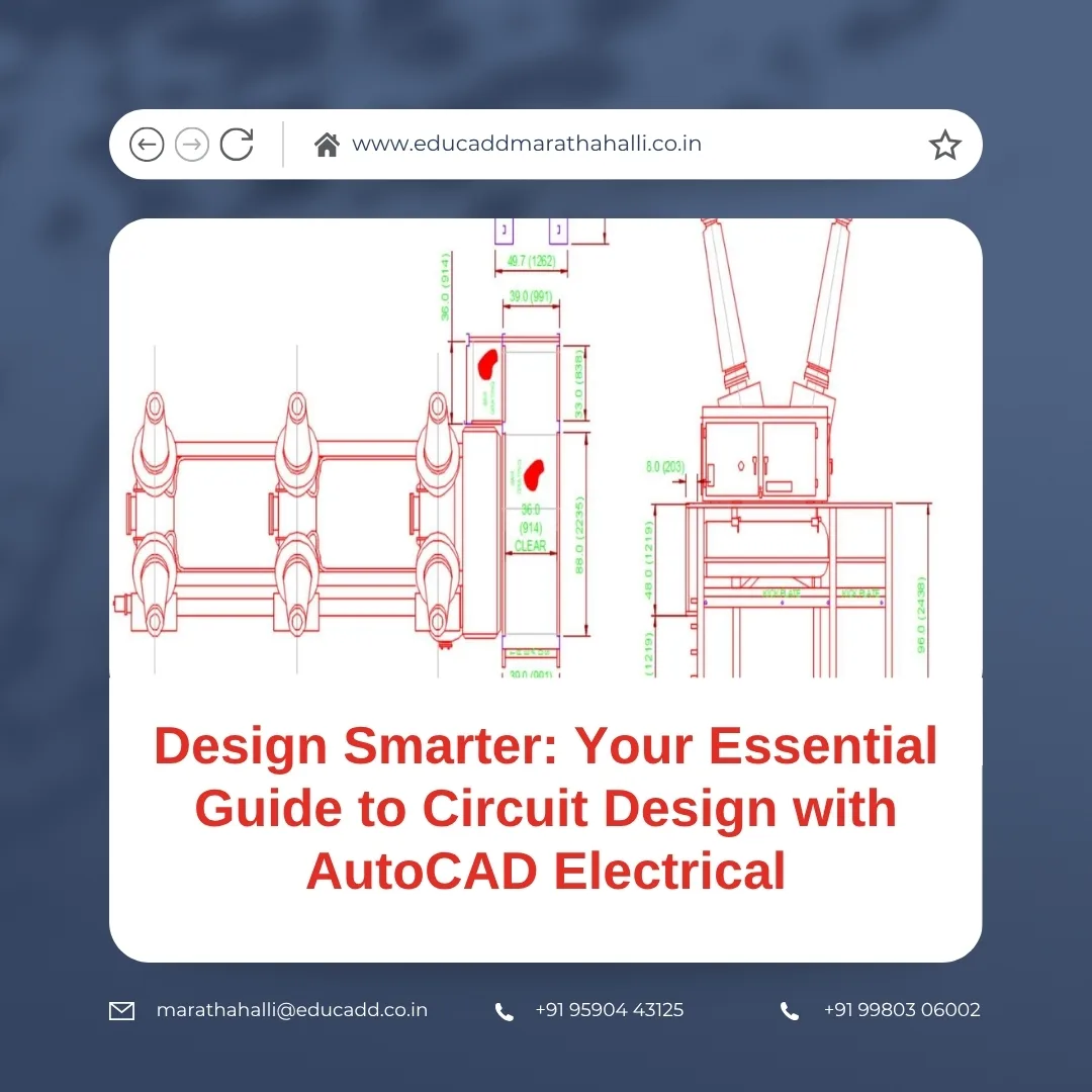 AutoCAD Electrical Circuit Design | EduCADD Marathahalli
