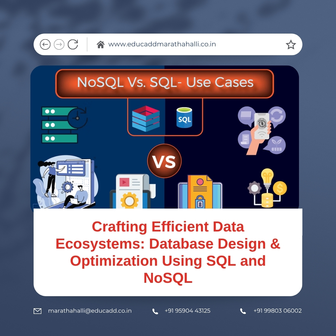 Efficient Database Design Optimization | EduCADD Marathahalli