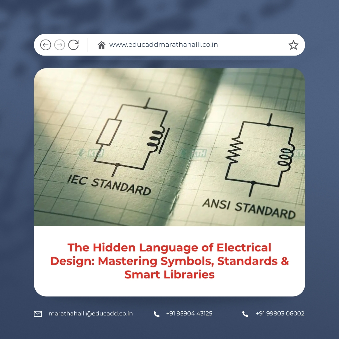 Electrical Design Symbols Guide | EduCADD Marathahalli